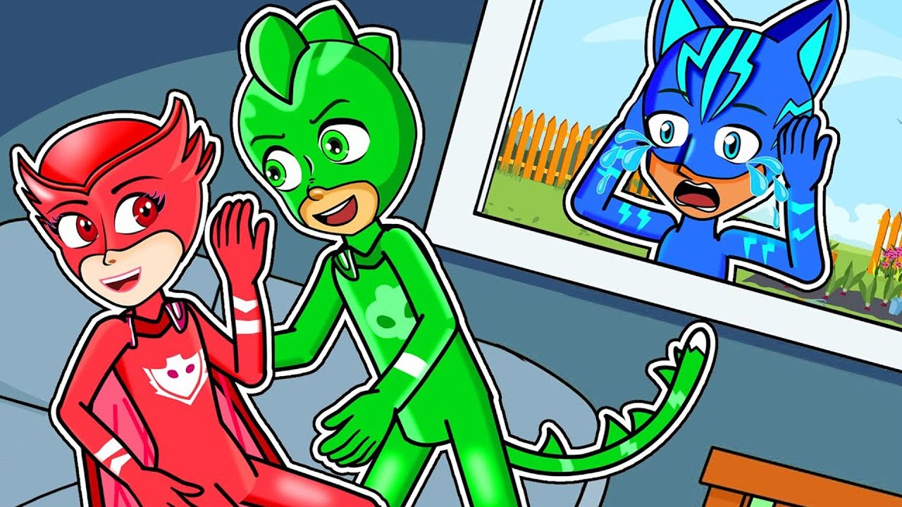 Gekko Foolish Love With Owlette | Funny Story Pj Mask Cartoon Animation ...