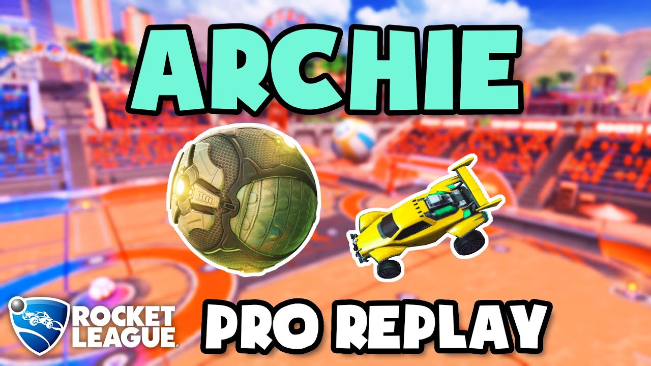 archie Pro Ranked 3v3 POV #32 - Rocket League Replays - YouTube