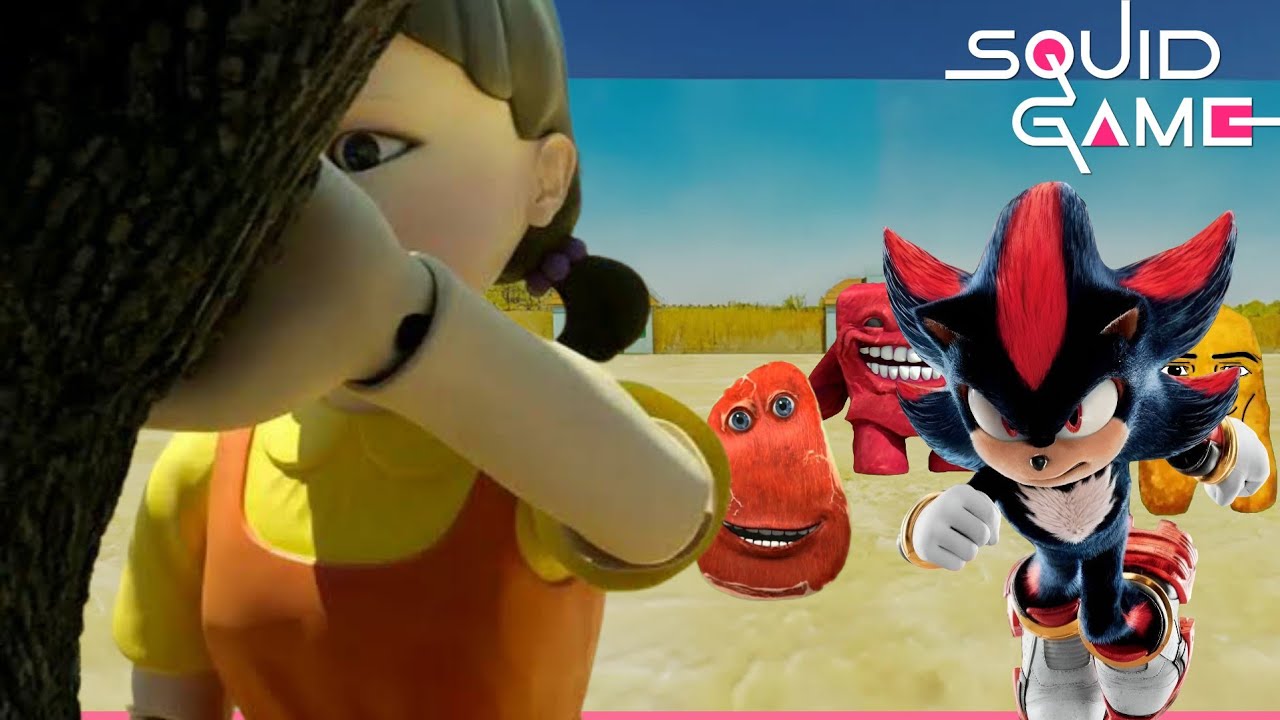 Shadow the Hedgehog in Squid Game - YouTube