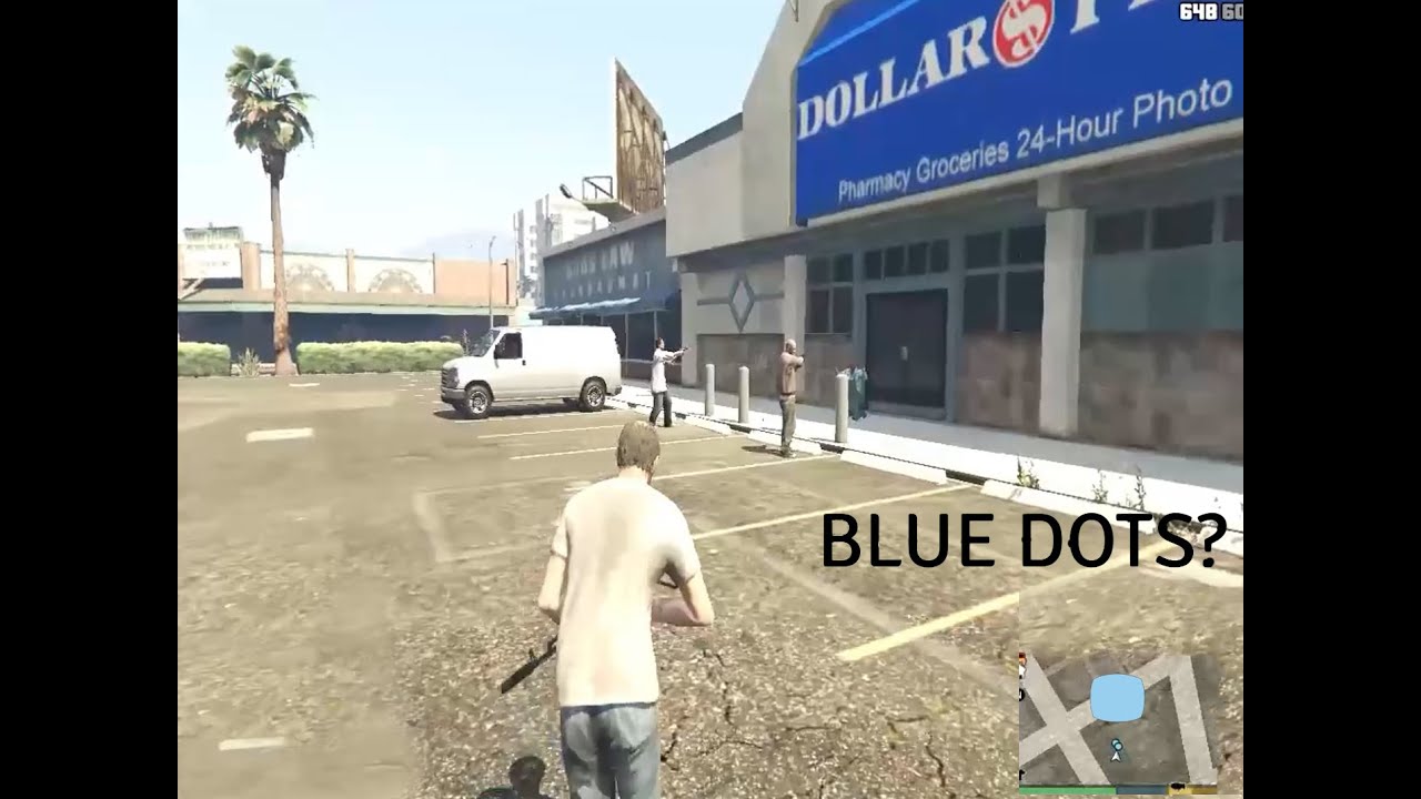 What are Blue Dots in GTA 5 ?? - YouTube