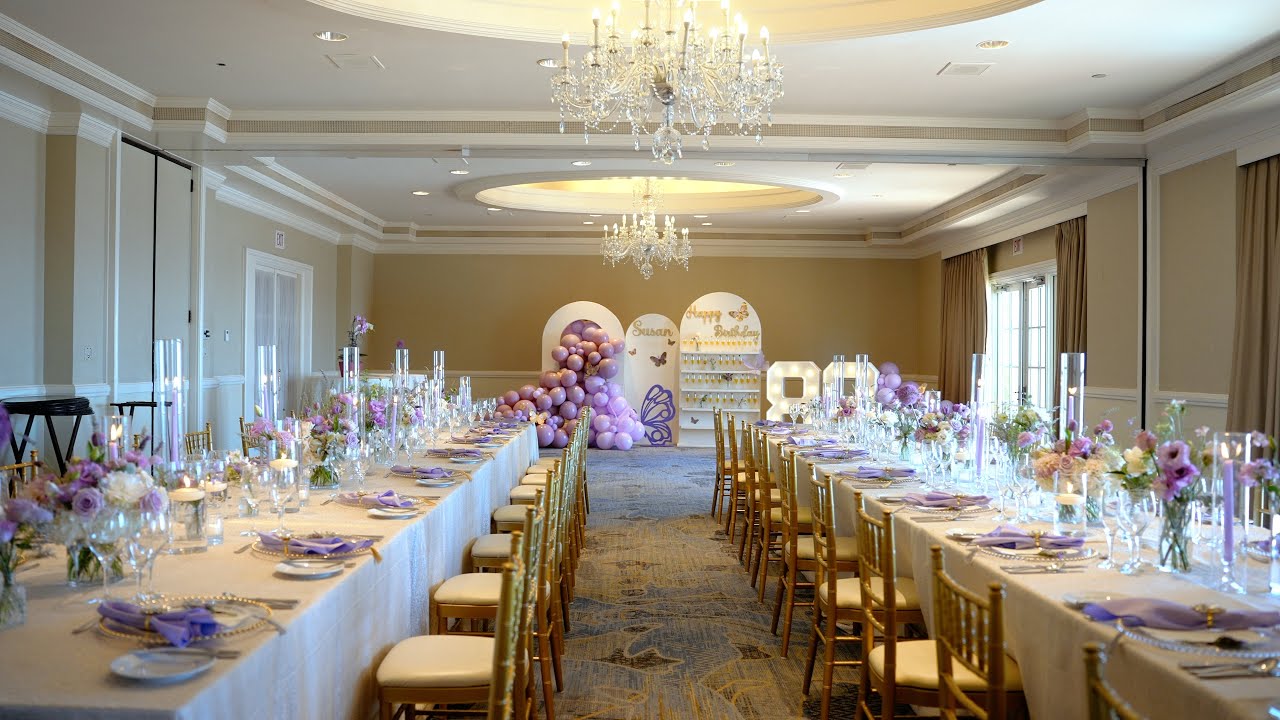 Susan’s 80th Birthday at The Ritz-Carlton Laguna Niguel Elegant ...