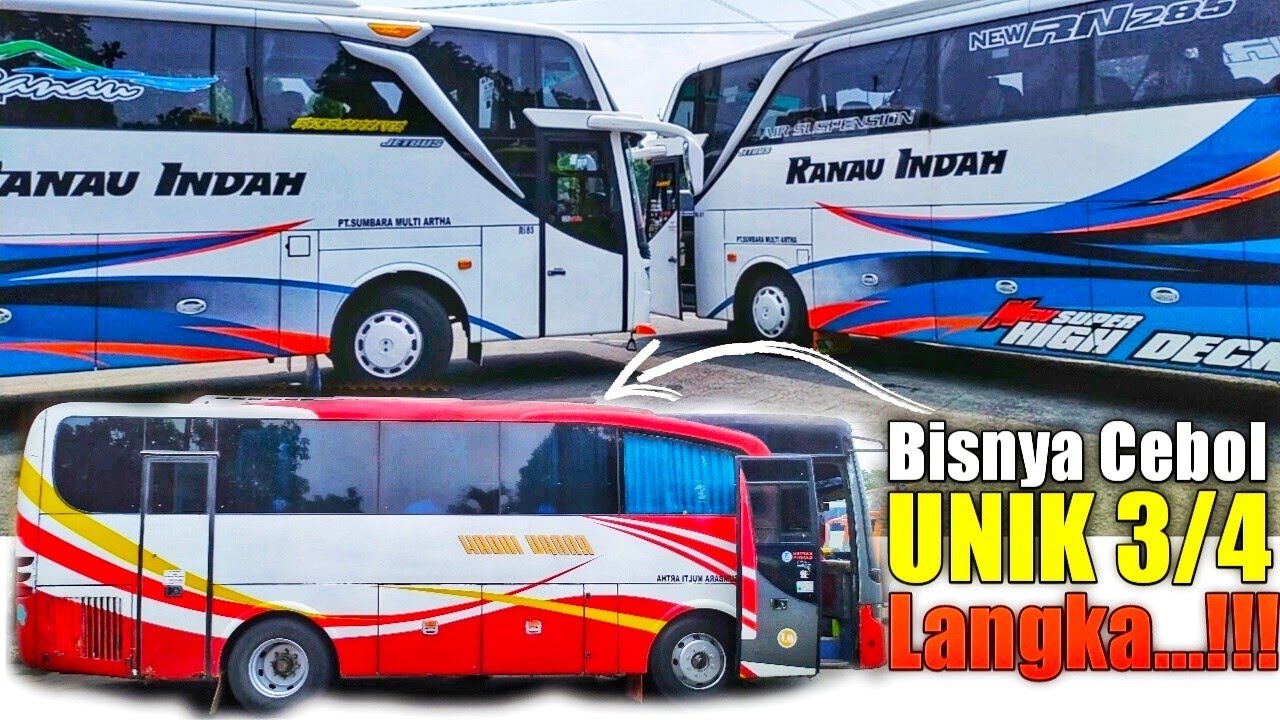 Bus Ranau Indah Executive Juara Jalur Selatan Lampung Muara Dua || Ada ...