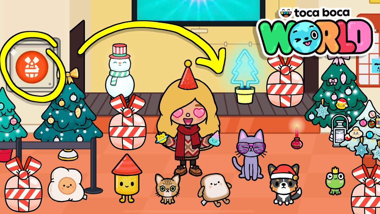 ALL THE GIFTS FOR CHRISTMAS! // TOCA BOCA // HAPPY TOCA - YouTube