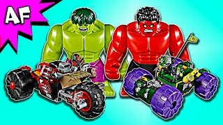 Lego Marvel Red Hulk Set