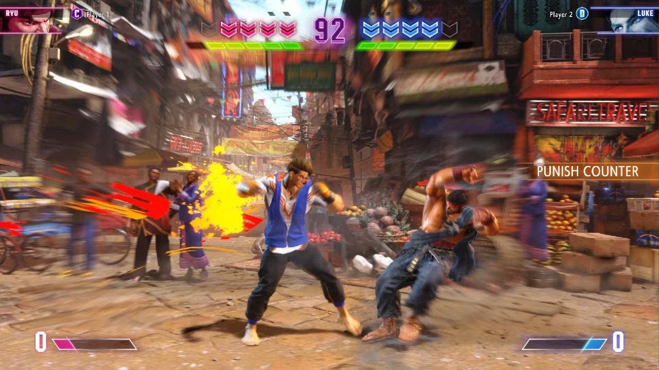 me(Ryu) V.S. my brother(Luke)!!! SF6 Demo - YouTube