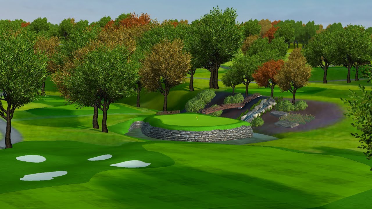 Playing Valhalla Golf Club in Virtual Reality - YouTube