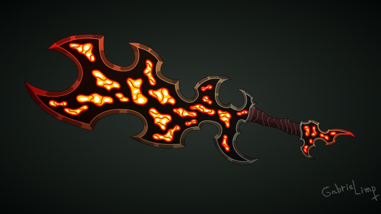 Adobe Animate Speed Art - Sword 4 🖌 - YouTube