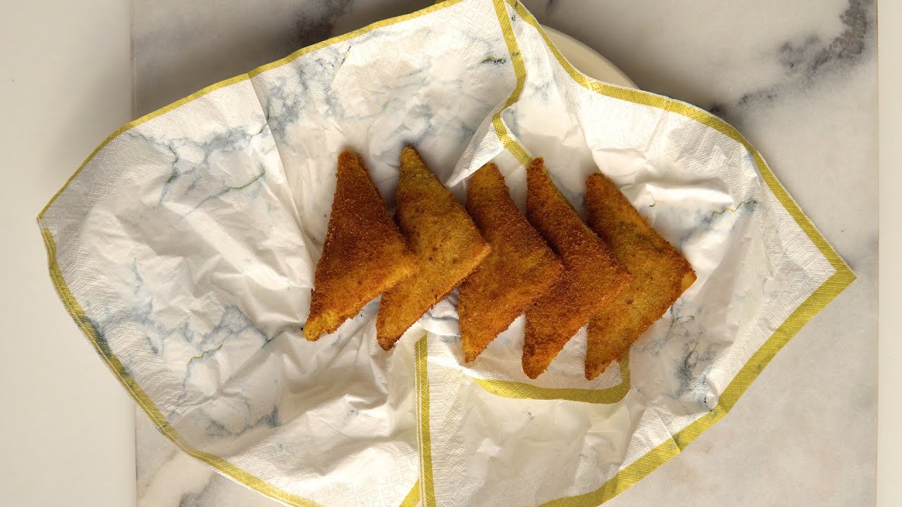 Veg Curry Bread Pockets - YouTube