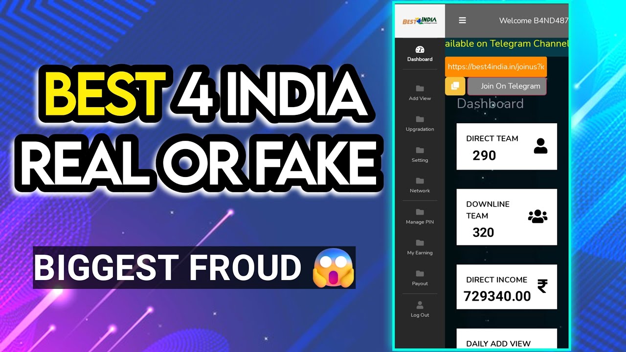 Best 4 india real or fake | best 4 india payment proof | full ...