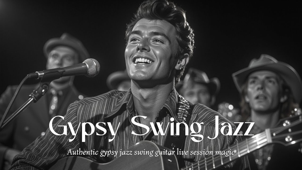 Authentic Gypsy Jazz Swing Guitar Live Session Featuring Incredible ...