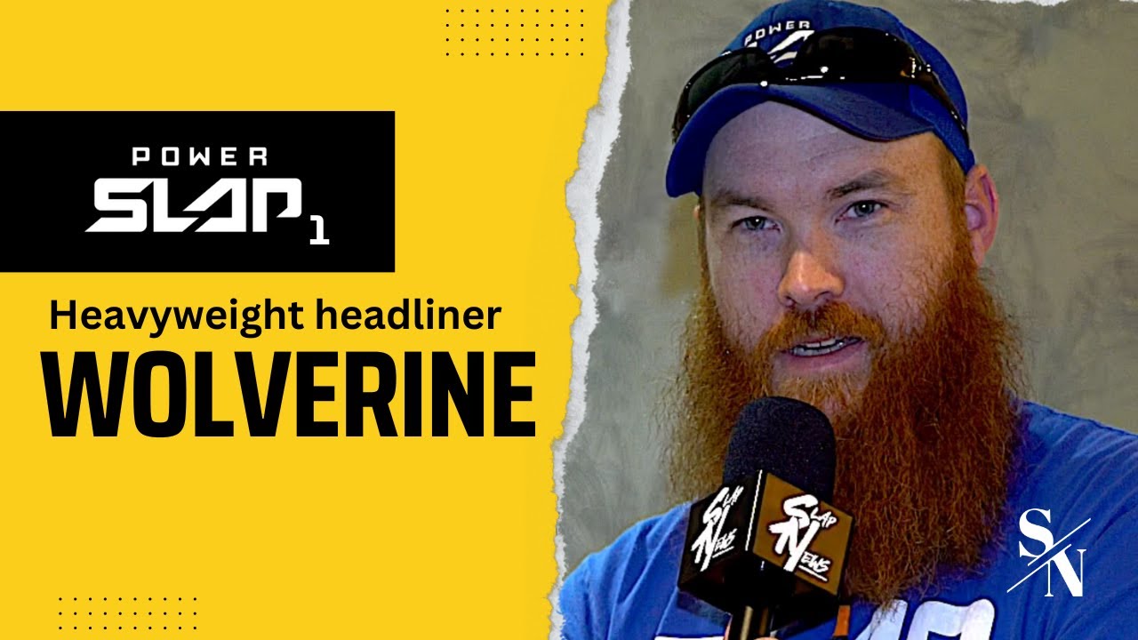 Wolverine Pre-Fight Interview Heading into Power Slap 1 vs. Darius The ...