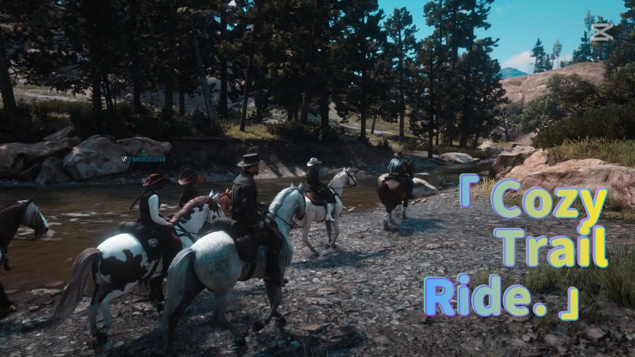 first trail ride with Wanderlust Ranch - YouTube
