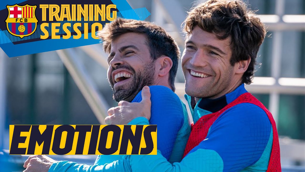 PIQUÉ & TEAM RECOVER AFTER EMOTIONAL FAREWELL - YouTube