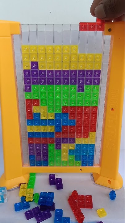 (PART.6) ASMR TETRIS BLOCK GAMES #tetris #blocks #toys #asmr #my Tetris ...