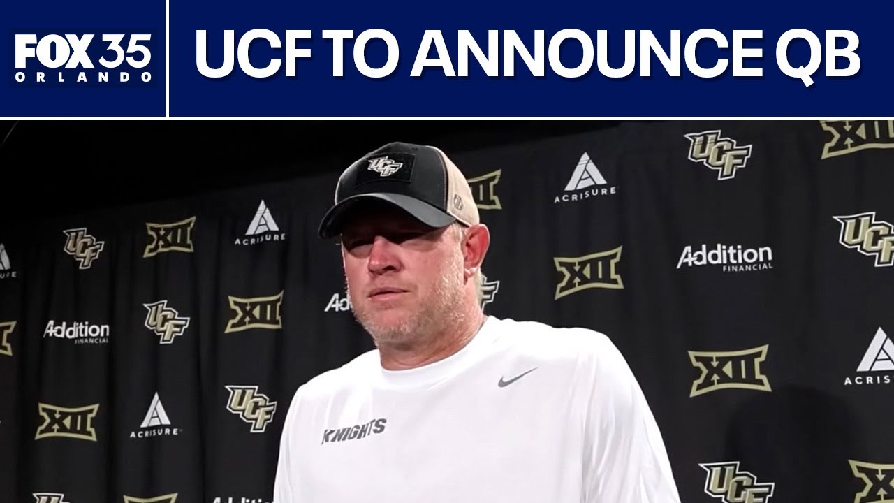 LIVE: UCF Head Football Coach Scott Frost on QB battle, Jacksonville ...
