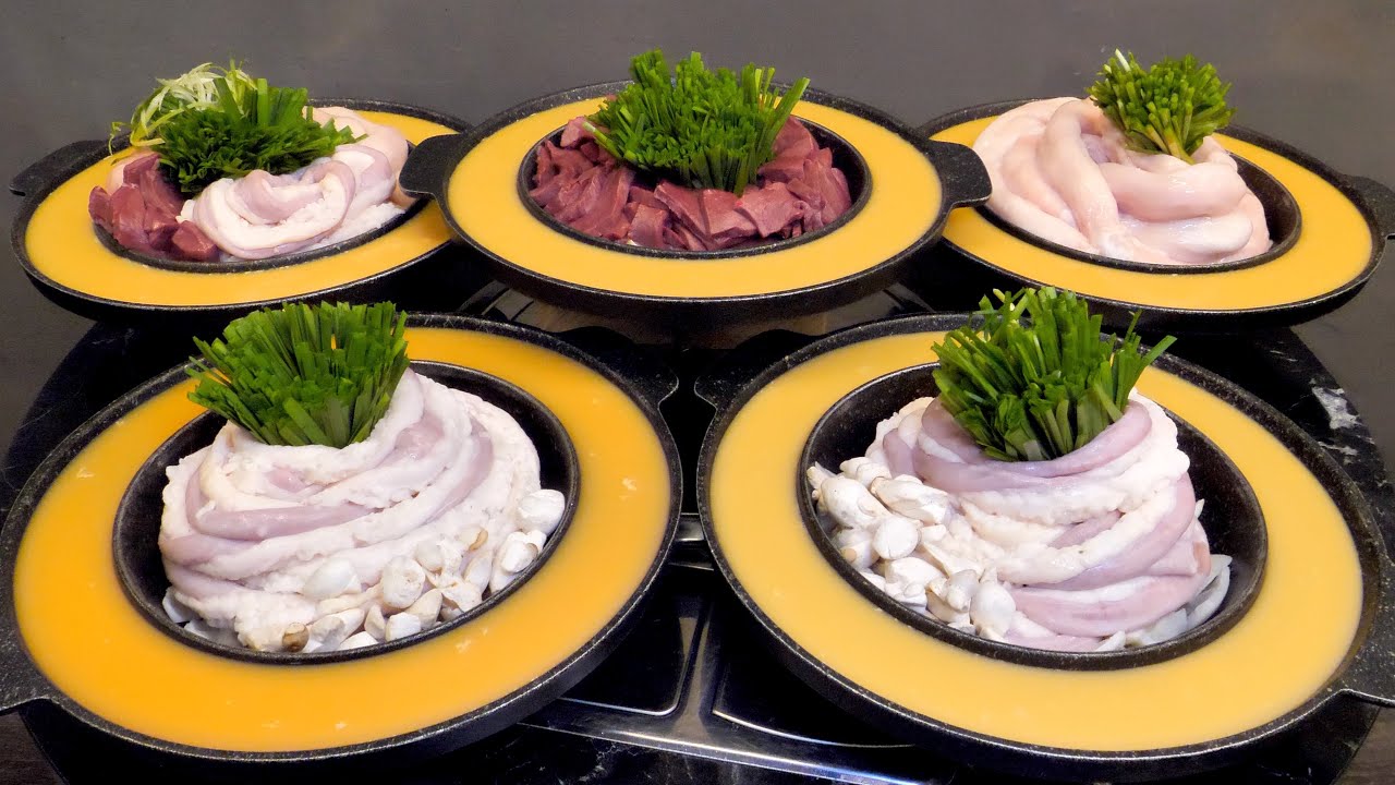 와.. 계란왕창 넣은 욕망의 곱창? 당일도축 1등한우의 곱터지는 신선한 곱창 / Steamed Egg Butter. Korean ...