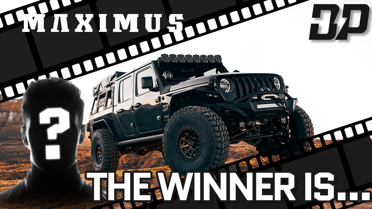 THE WINNER OF MAXIMUS | 2021 JEEP GLADIATOR | DIESEL POWER GEAR # ...