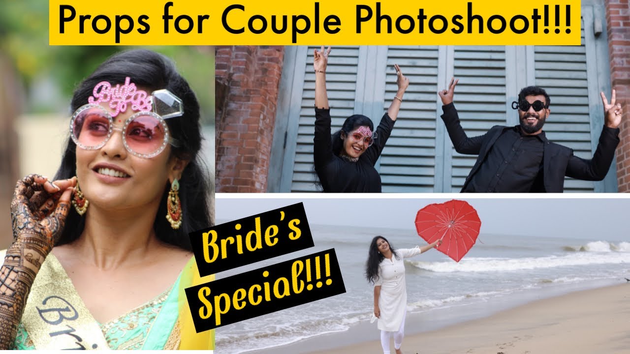 Props I bought for my prewedding photoshoot| props for couple photo ...