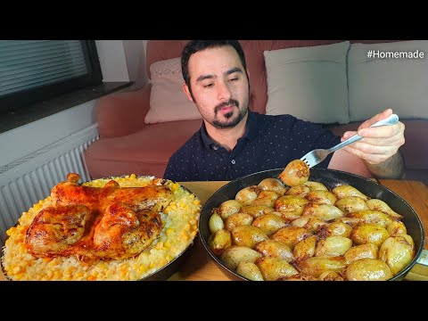 Mutfağımdan: Kızarmış Tavuk ve Viral Soğan Dolması tarifi, Mukbang