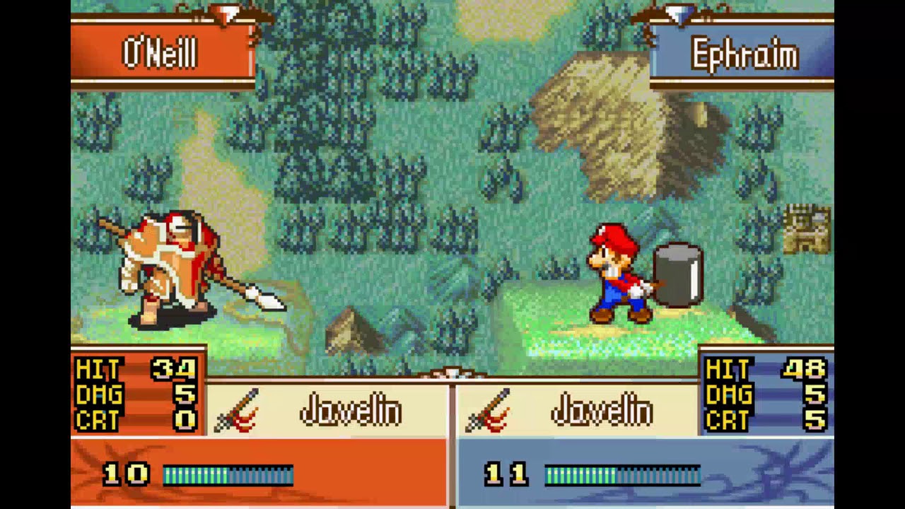 Fire Emblem Battle Animation: Mario from Mario and Luigi Superstar Saga ...