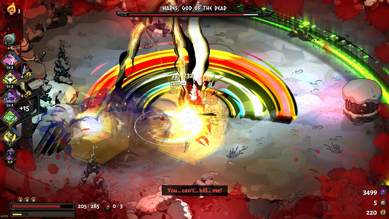 Hades Shield of Chaos (Aspect of Zeus) Lightning build vs. Hades (~1 ...
