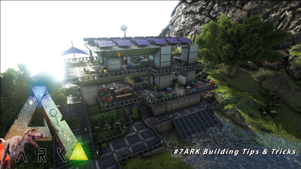 ARK:Building | Modernes Tek Haus / Base #7 PC | 1080P 60 FPS - YouTube