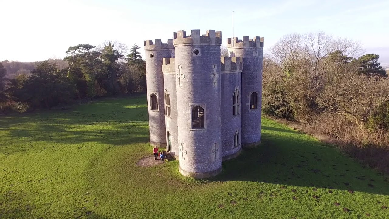 Phantom 3 Standard- Blaise Castle Gothic Folly near Bristol, UK - YouTube