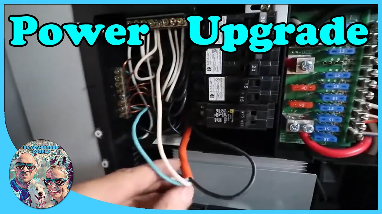 Rv Upgrade - AC Outlet On Slide-out - YouTube