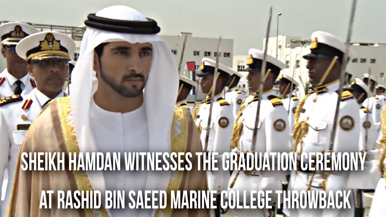 Sheikh Hamdan Fazza witnesses the graduation Ceremony at Rashid Bin ...