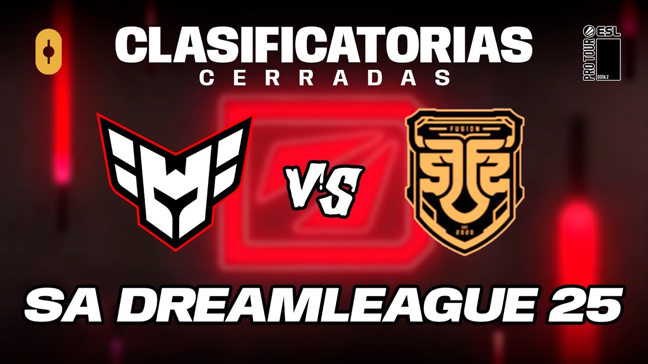 [ES] HEROIC VS FUSION | CLASIFICATORIAS CERRADAS | DREAMLEAGUE 25 ...