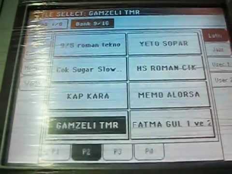 Korg Pa500 Tr Sercan Bomba Seco Backup 2012 Tanıtım