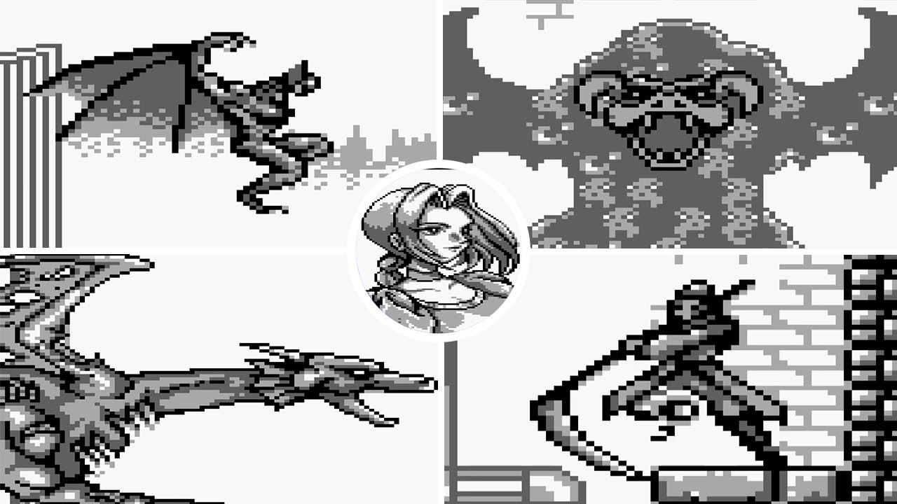 Game n°272 - Castlevania Legends ( Gameboy ) All bosses - YouTube