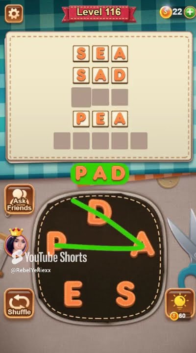 Word Shuffle Level 116 - YouTube
