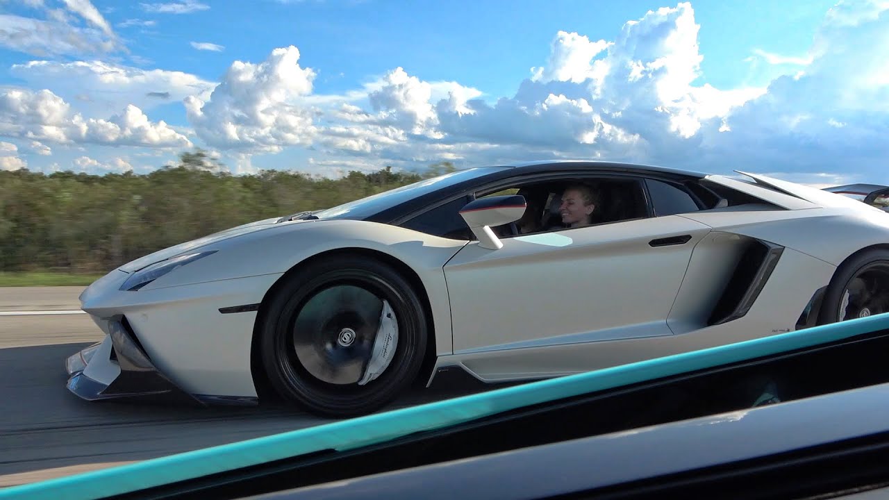 McLaren 570S VS Nissan GTR 800hp VS Lamborghini Aventador Rolling ...