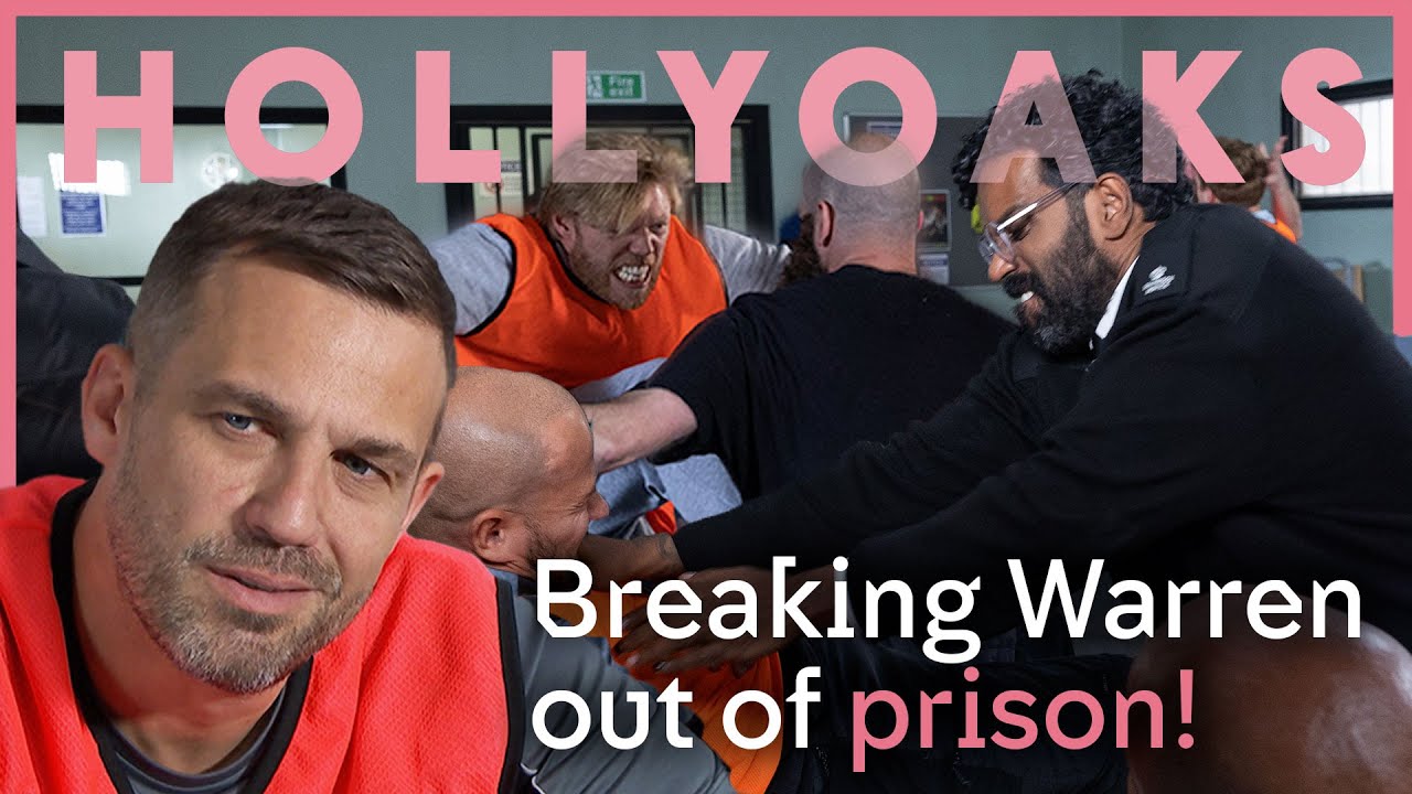 Breaking Warren Out Of Prison! | Hollyoaks - YouTube