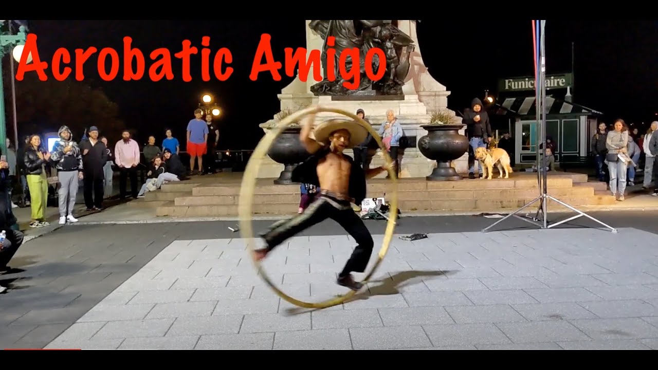 Memorizing Acrobatic Ring Dance Performance - Quebec City - Canada # ...