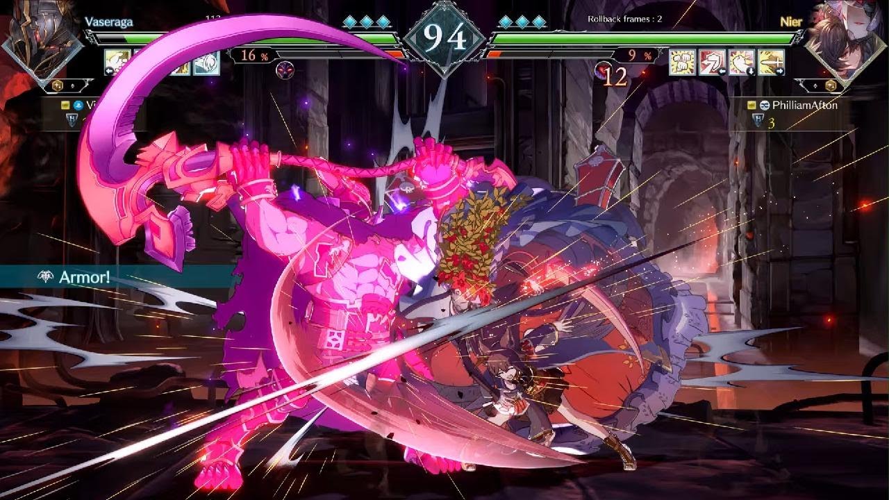 Granblue Fantasy Versus: Rising Ranked vs Nier - YouTube