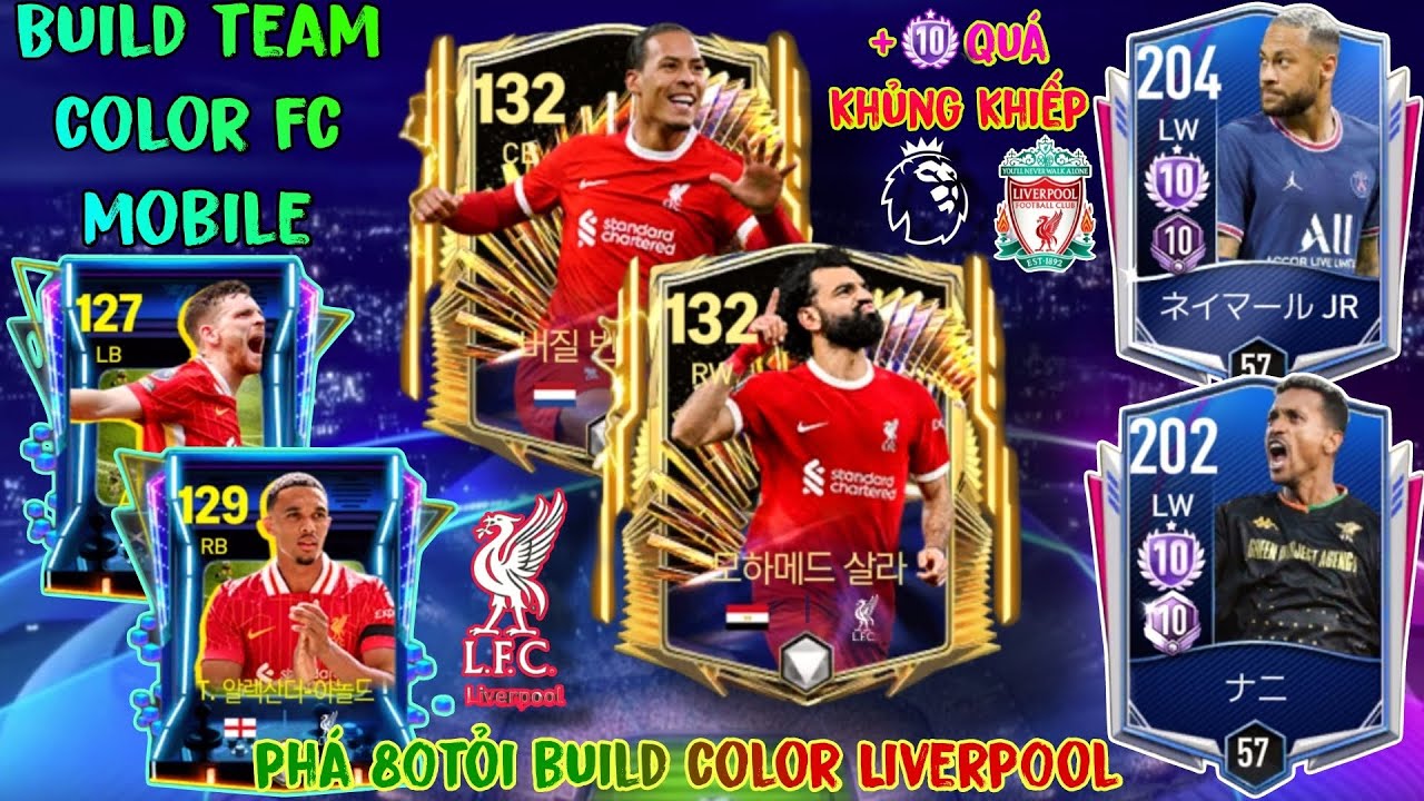 Phá 80Tỏi TP Build Team Color Liverpool Lữ Đoàn Đỏ Ngon Rẻ Và Khủng ...