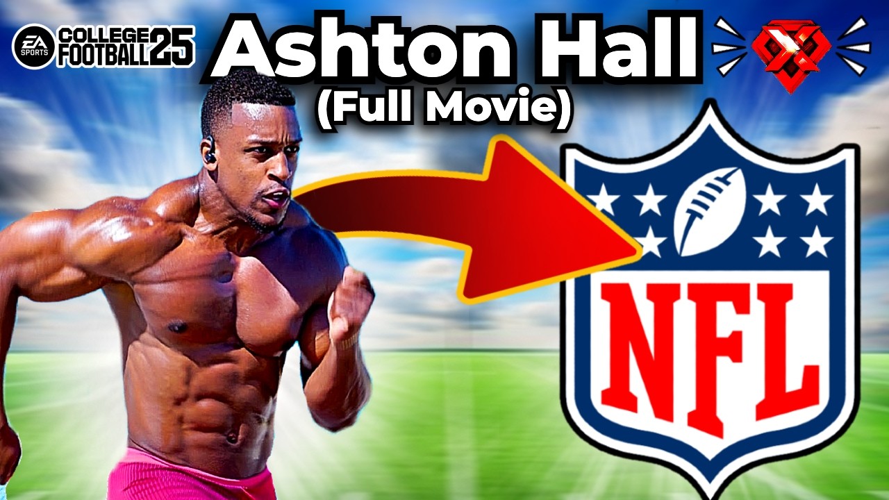 I Put Ashton Hall in College Football 25! (Full Movie) - YouTube