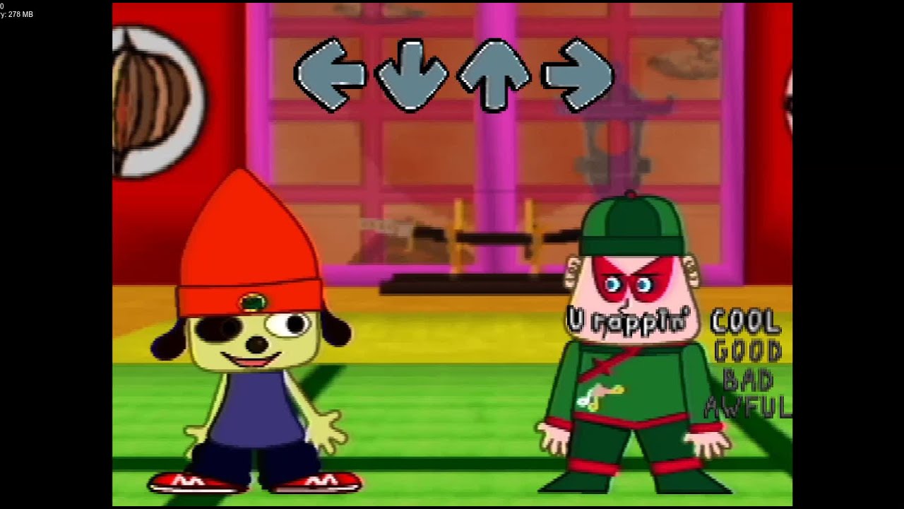 FNF VS PARAPPA THE RAPPER - YouTube