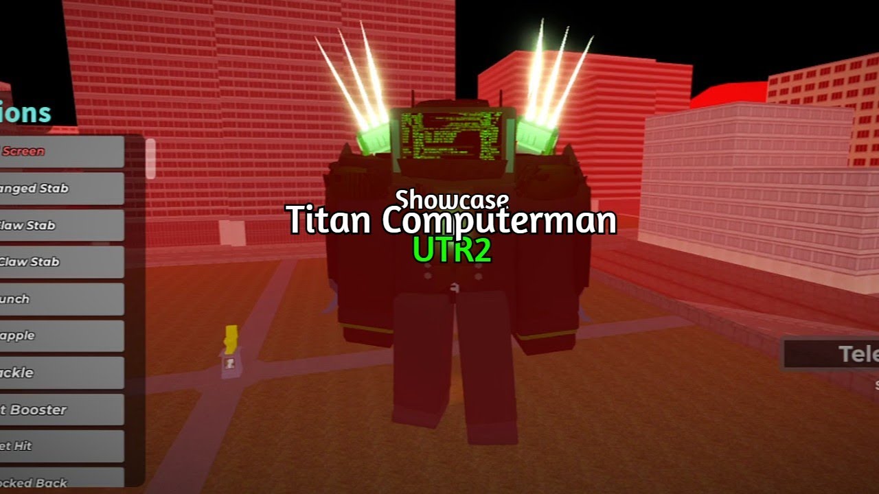 Titan Computerman in UTR2! (Fanmade) - YouTube