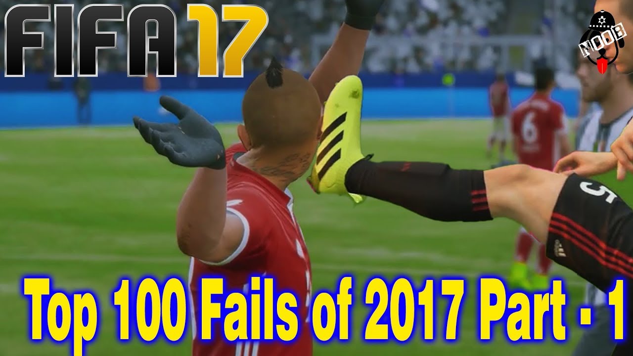 Fifa17 Top 100 Fails of 2017 Part - 1 ♦ Funny Moments Glitches ...