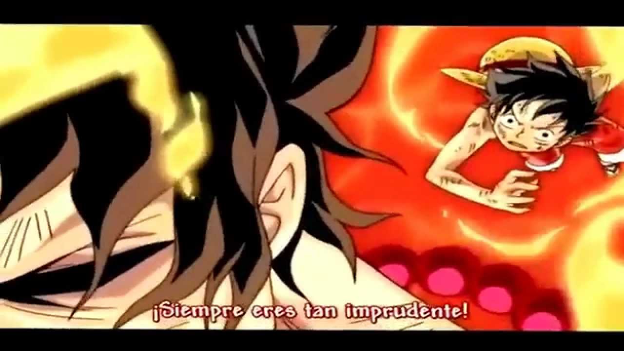 Luffy one piece Rey de los piratas batalla en marineford recopilacion ...