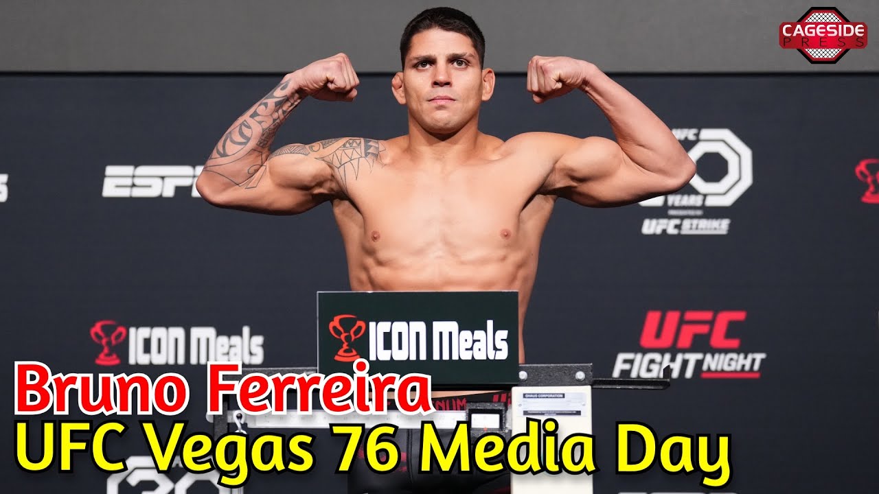 Brunno Ferreira Has A "Welcome Gift" For Opponent Making UFC Debut ...