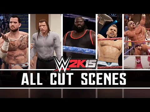 WWE 2K15 - ALL CUT SCENES - All Showcases