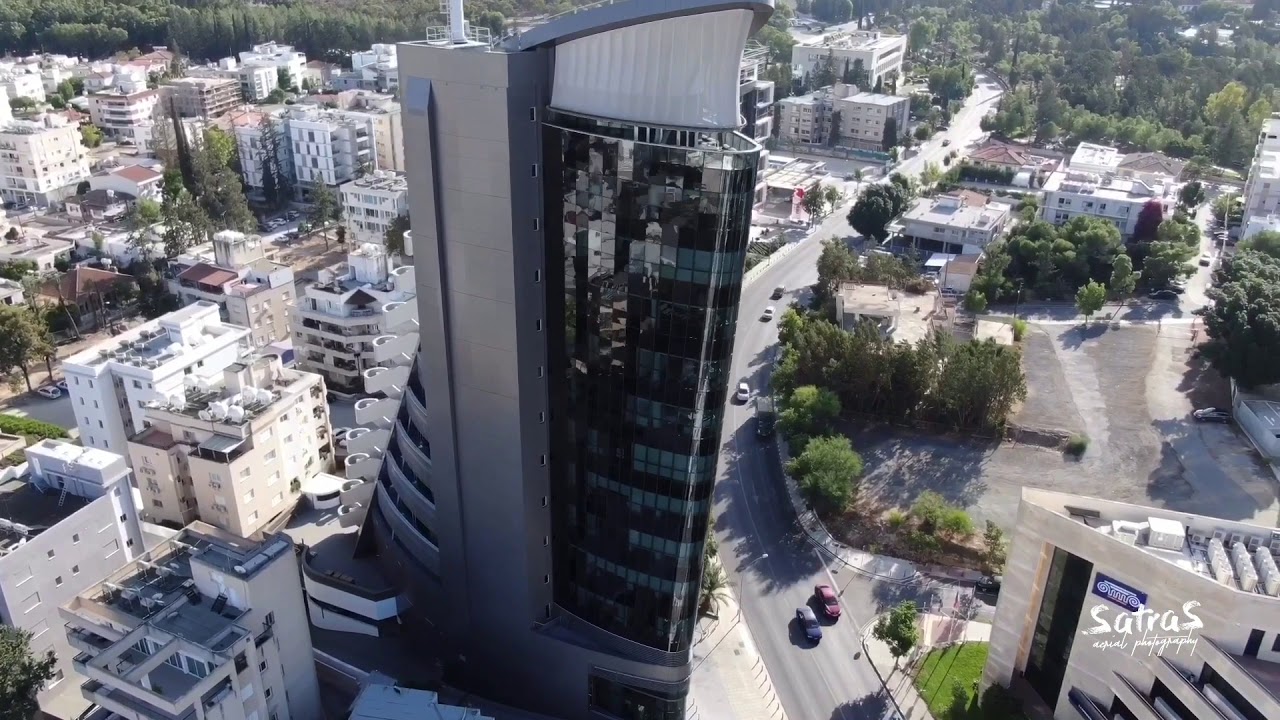 The Tallest Buildings With Amazing Architecture In Cyprus With Drone ...