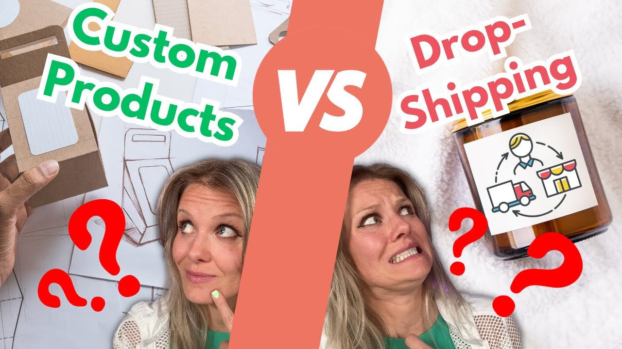 How to Choose Between Shopify Dropshipping and Custom Products - YouTube