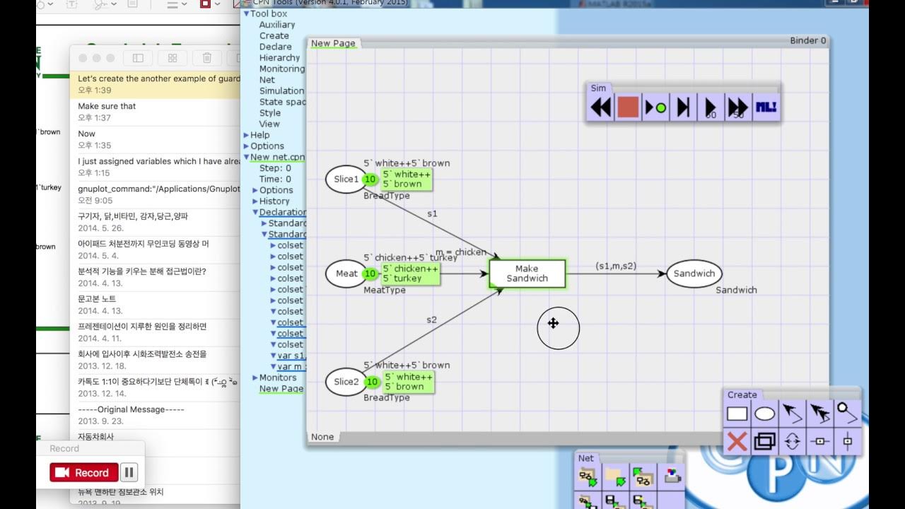 [CPN Tools] 06-1. Example of Guard - YouTube