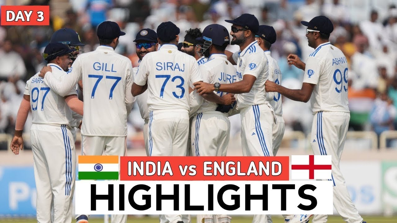 IND vs ENG 4th Test Day 3 : India vs England Test Match Highlights ...