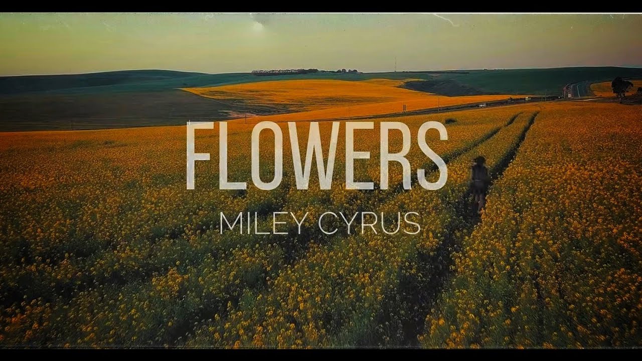 FLOWERS a song by MILEY CYRUS | LIVE | 4K | Southern Chill - YouTube